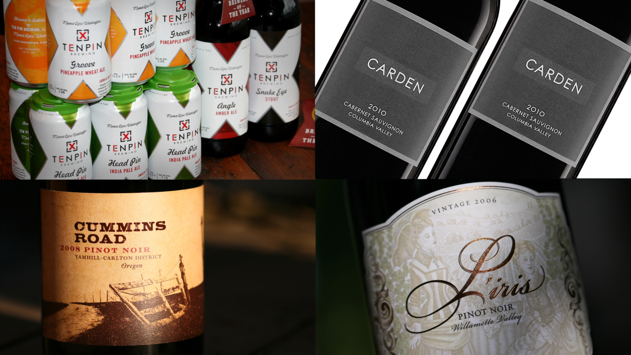 Graphic Design - Wine Label Design - ColumbiaLabel